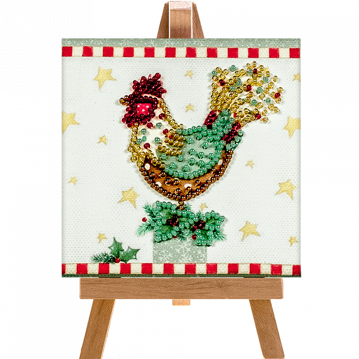 Bead embroidery kit with easel FLMD - buy in Ukraine Wonderland Crafts